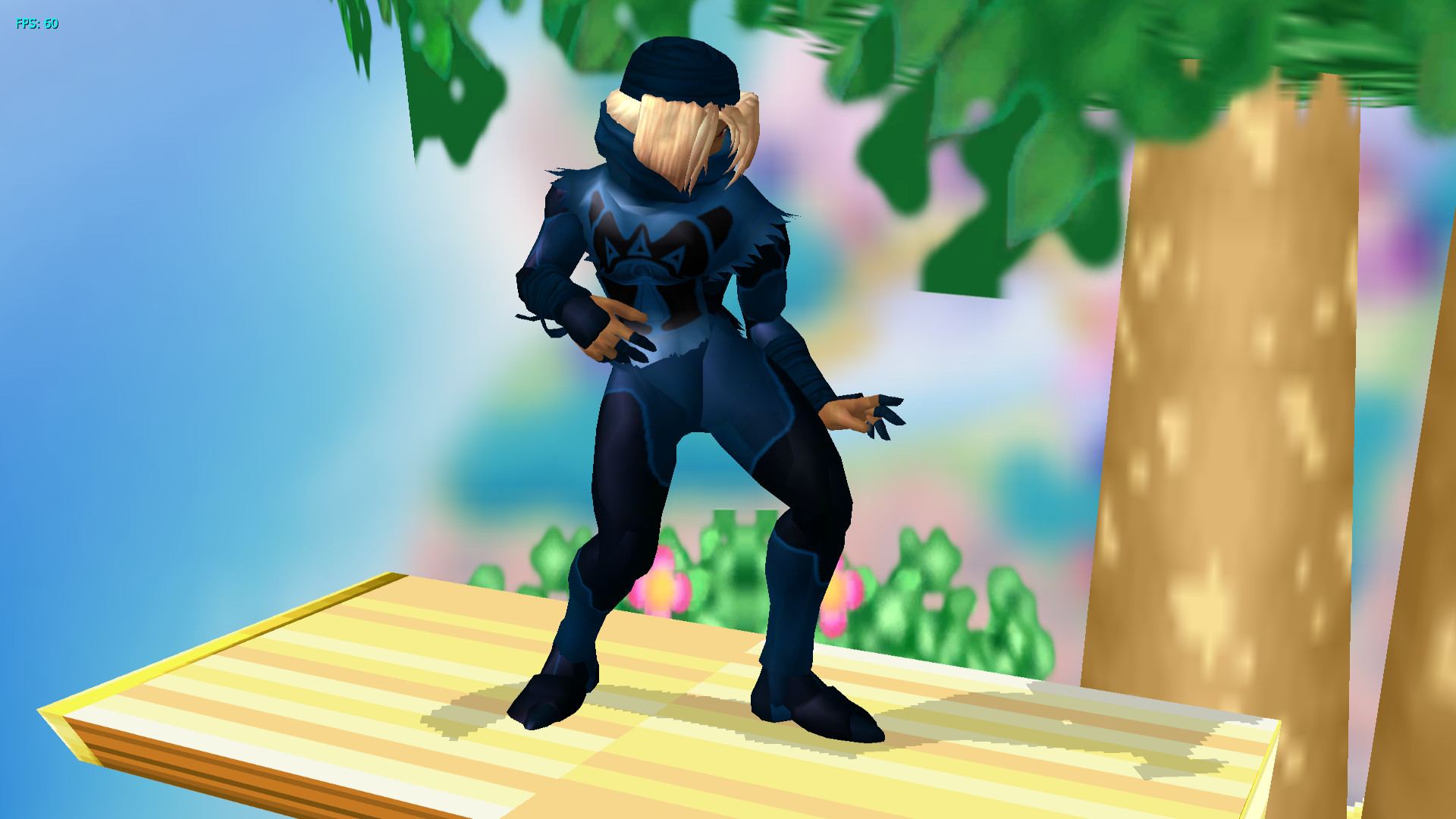 Deep Navy Sheik [Super Smash Bros. Melee] [Mods]