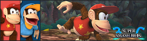 Smash 3C Revised Diddy Mod for Super Smash Bros. Brawl | Brawl Mods