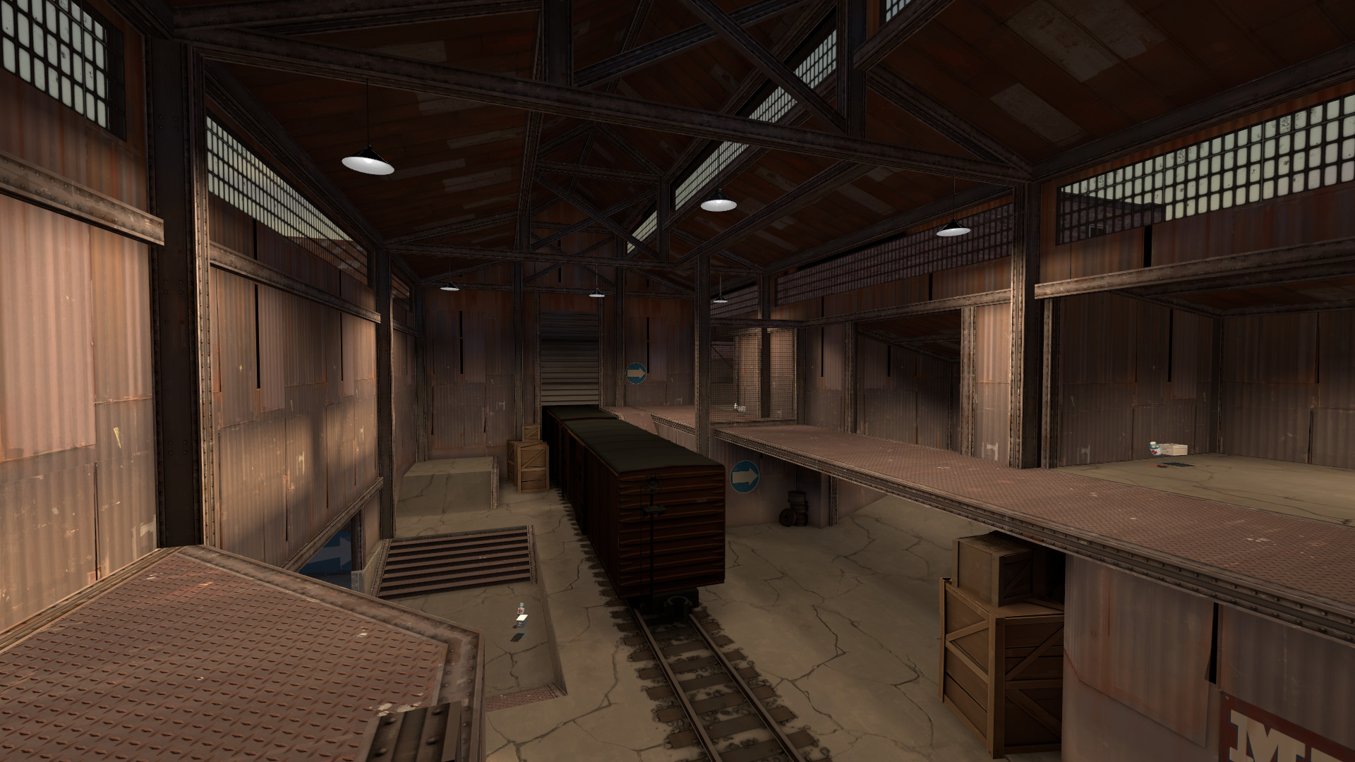 vip_trainyard_onelife [Team Fortress 2 Classic] [Mods]
