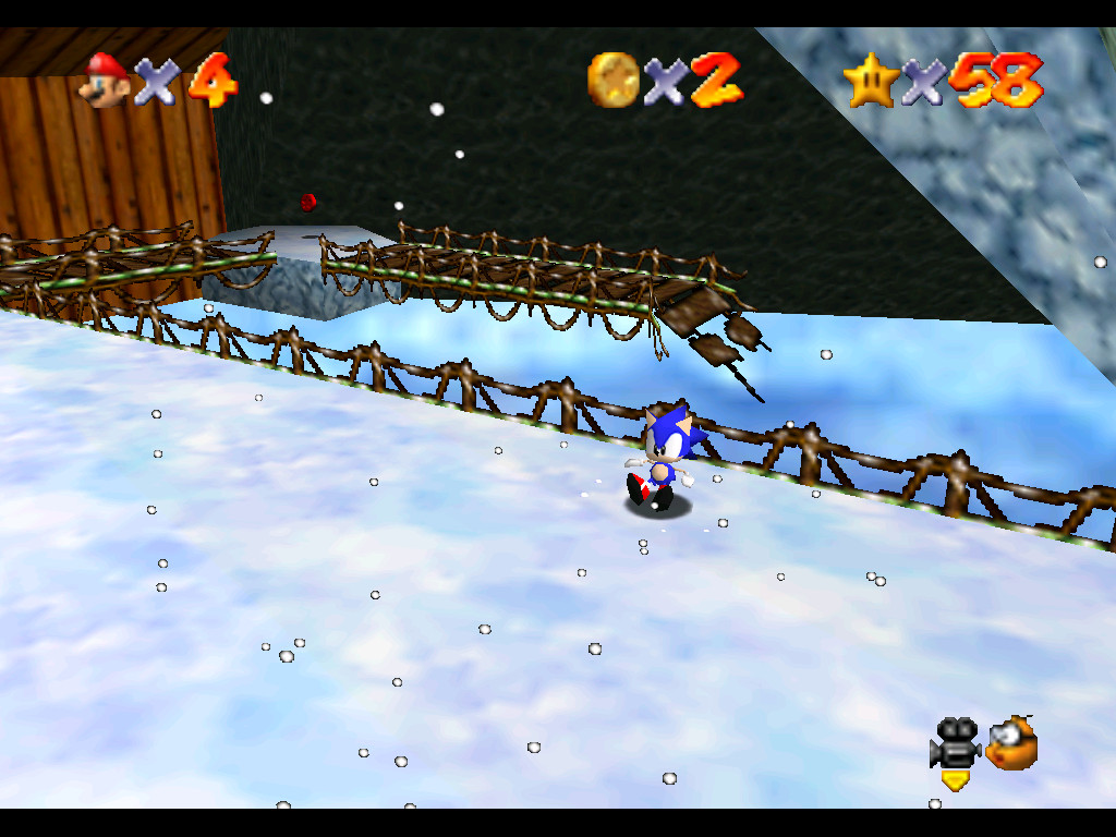 Sonic the Hedgehog (Saturn) [N64 + PC] [Super Mario 64] [Mods]