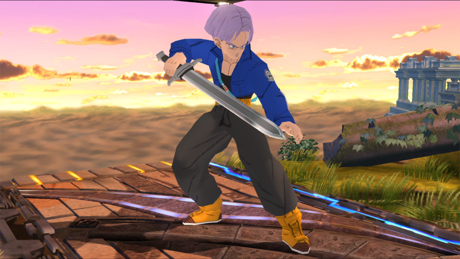 Future Trunks Mod for Super Smash Bros. (Wii U) | SSB4U Mods