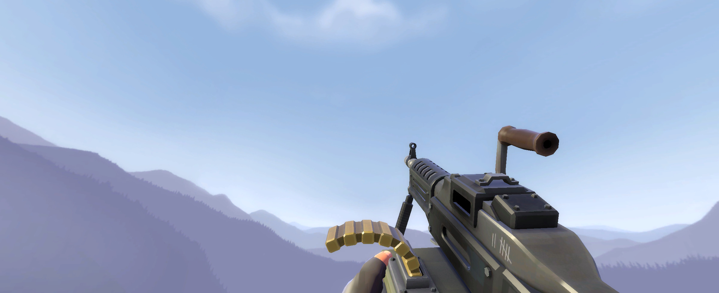 Machine Gun over Tommy Gun [Open Fortress] [Mods]