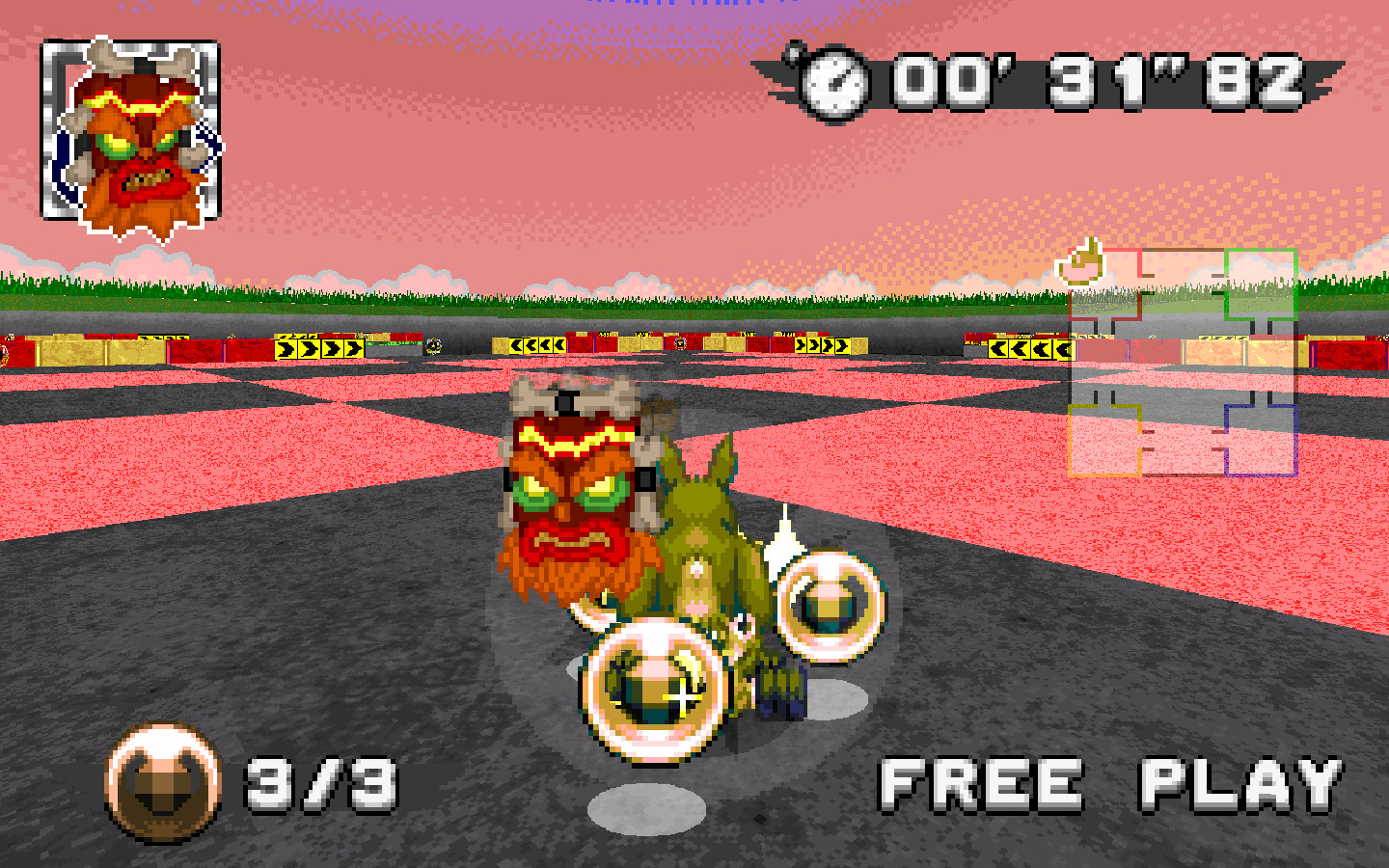 Ctr Masks [sonic Robo Blast 2 Kart] [mods]