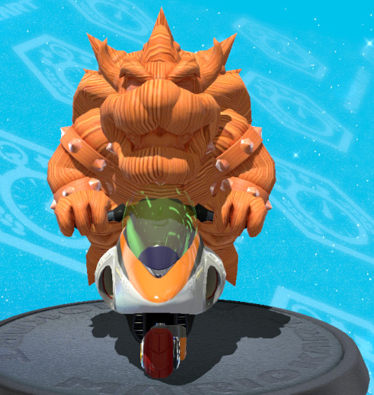 Wooden Bowser Mod for Mario Kart 8 | MK8 Mods
