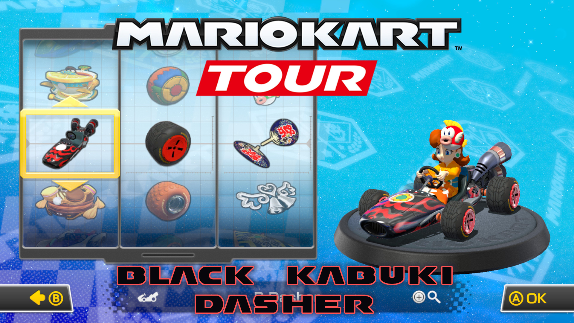 Black Kabuki Dasher from MKT Mod for Mario Kart 8 | MK8 Mods