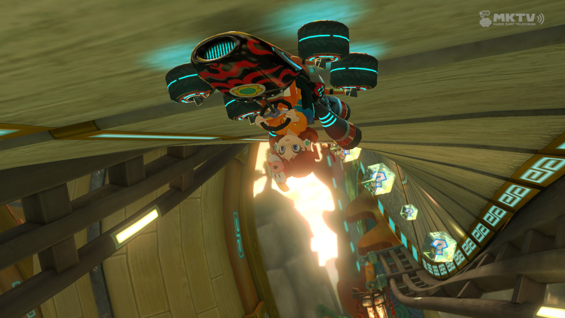 Daisy Yukata from MKT Mod for Mario Kart 8 | MK8 Mods