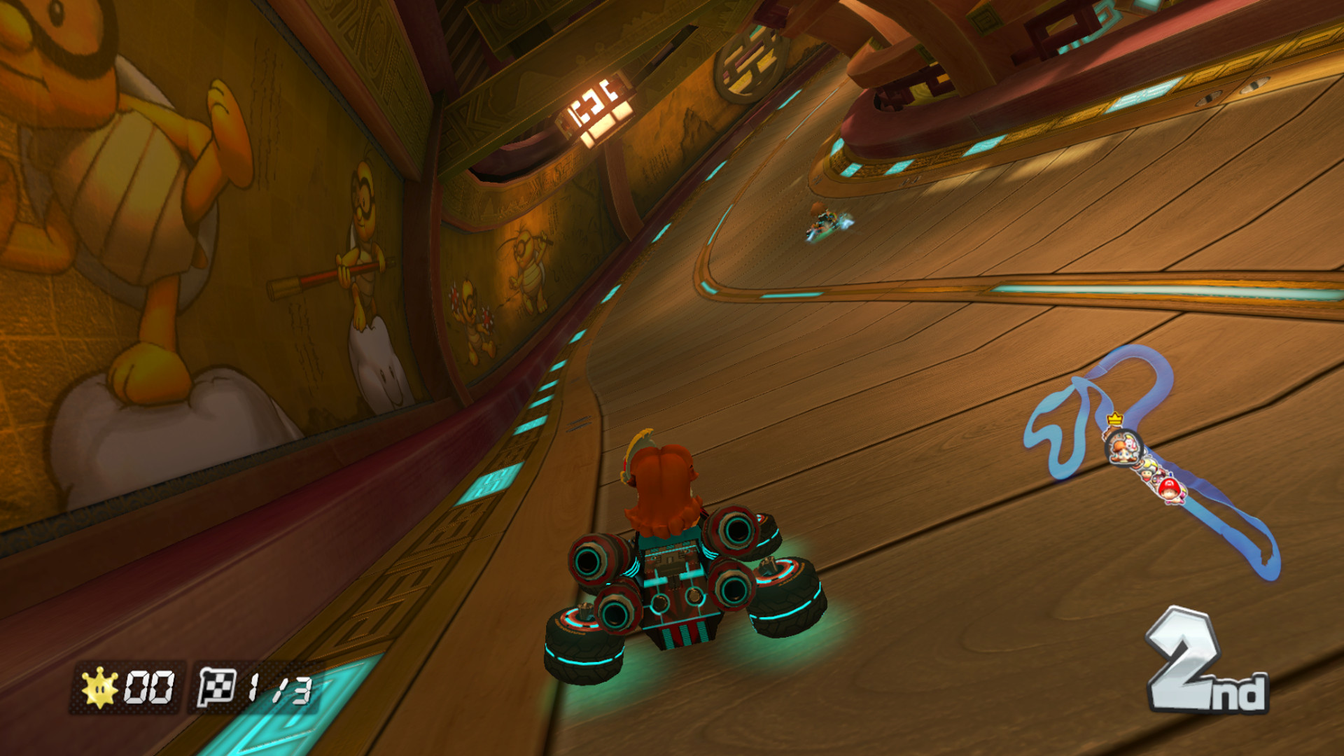 Daisy Yukata from MKT Mod for Mario Kart 8 | MK8 Mods