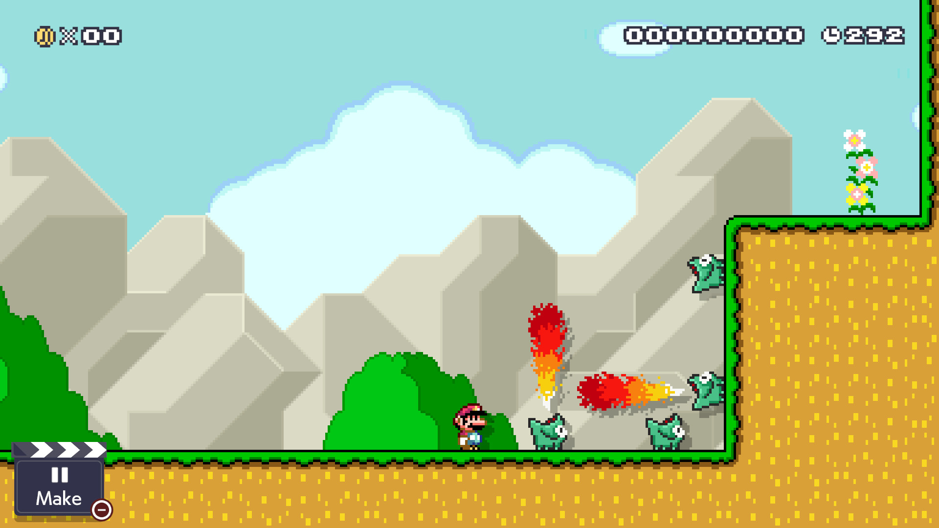 SMM2 - Dino Torch Mod Mod for Super Mario Maker 2 | SMM2 Mods