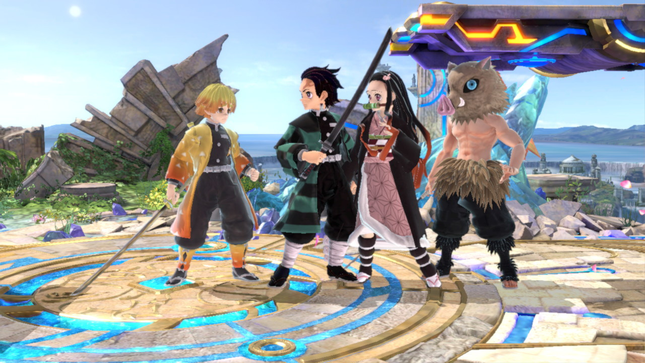 Demon Slayer: Kimestu no Yaiba Modpack Mod for Super Smash Bros ...