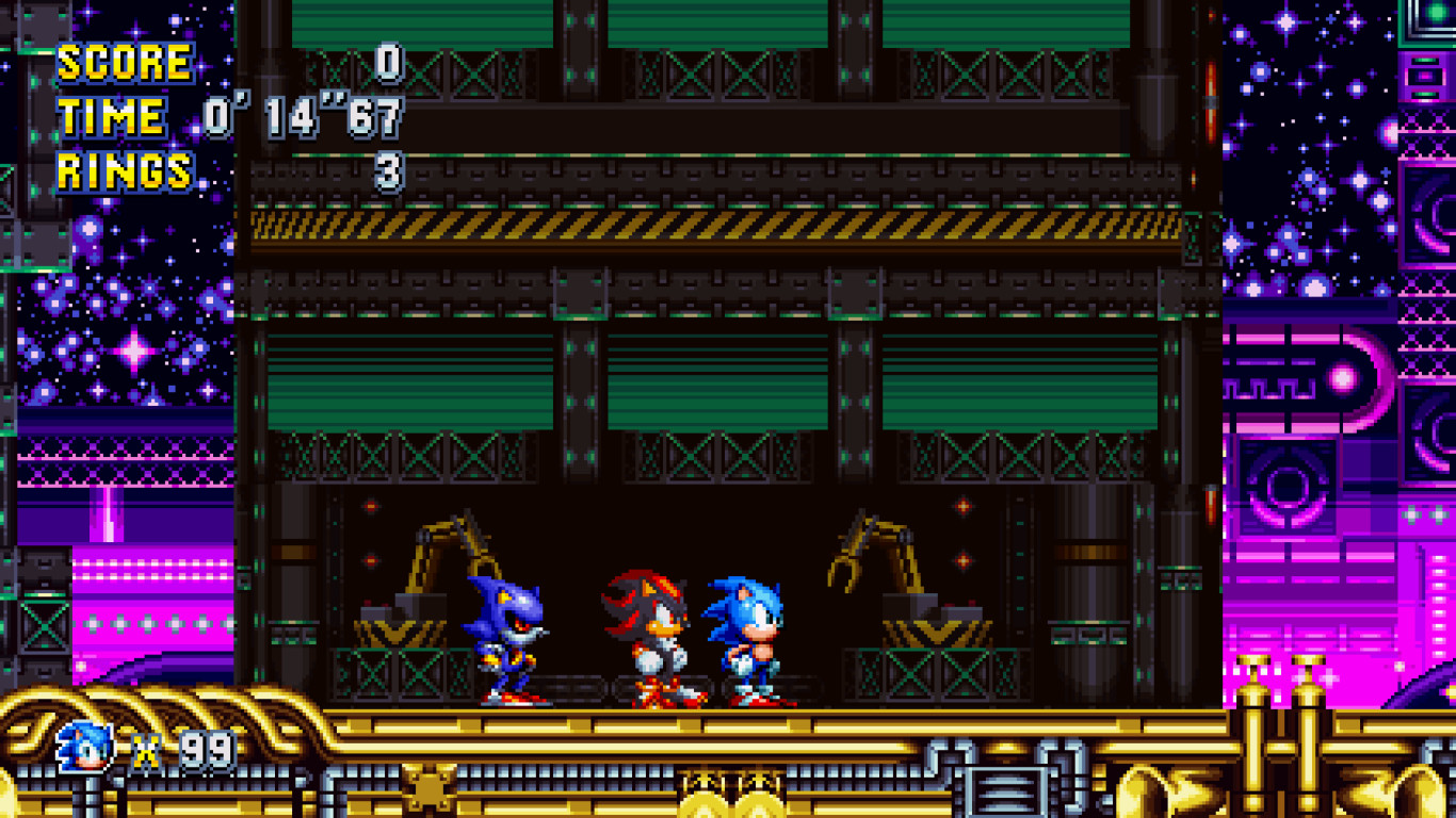 Shadow Mania Mod for Sonic Mania | SM Mods