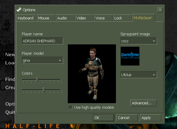 portraits for hd models pack [Half-Life] [Mods]
