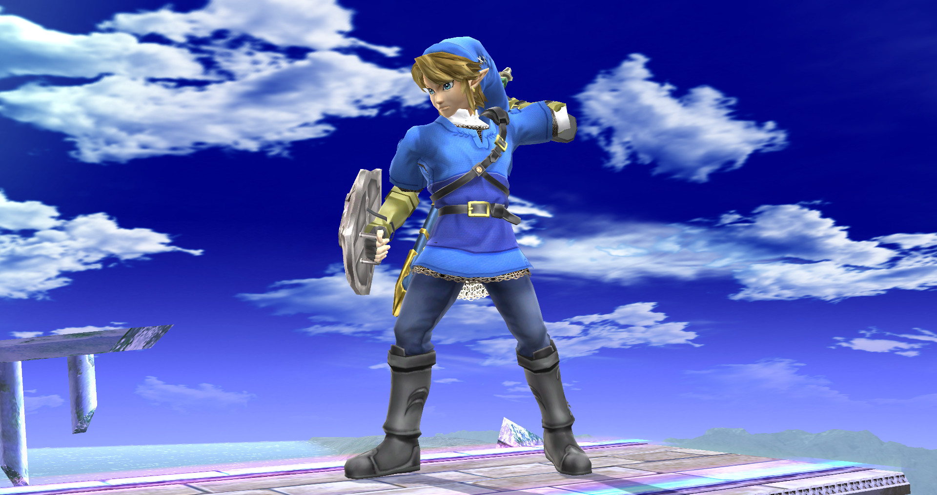 CBM Fav Color - Blue Link Mod for Super Smash Bros. Brawl | Brawl Mods