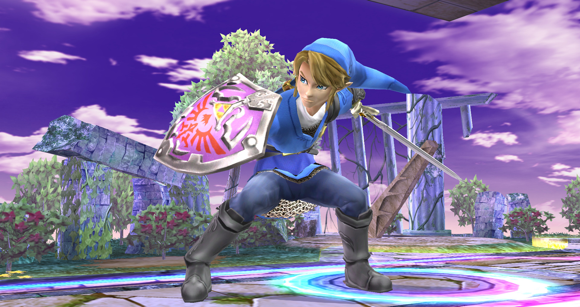 CBM Fav Color - Blue Link Mod for Super Smash Bros. Brawl | Brawl Mods