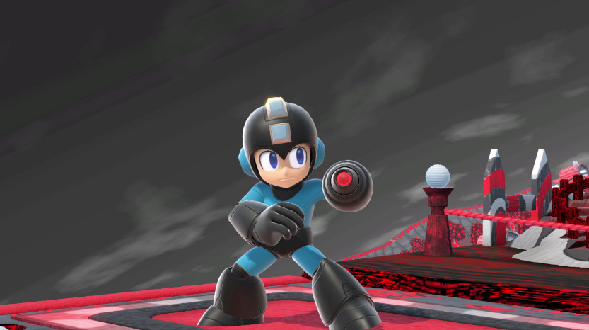 Blue Black Mega Man [Super Smash Bros. Ultimate] [Mods]