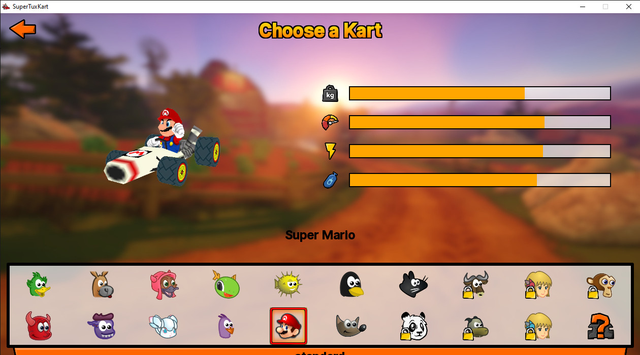 Mario [SuperTuxKart] [Mods]