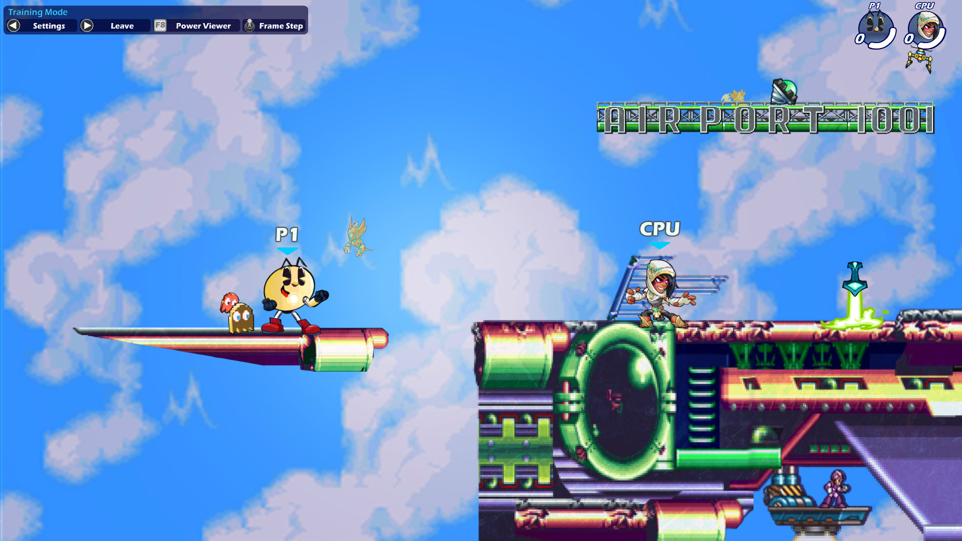 Sky Stage Map Mod [Mega Man X Storm Eagle] [Brawlhalla] [Mods]