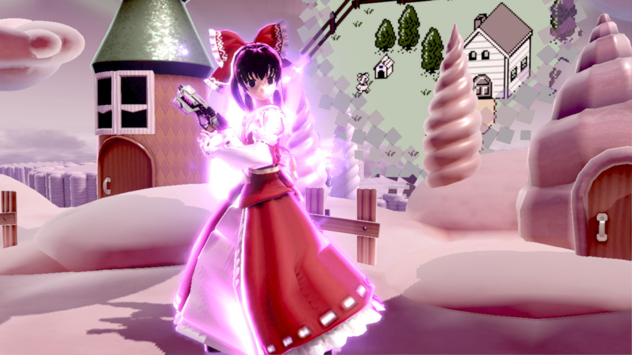 Touhou Reimu ZSS Mod for Super Smash Bros. Ultimate | SSBU Mods