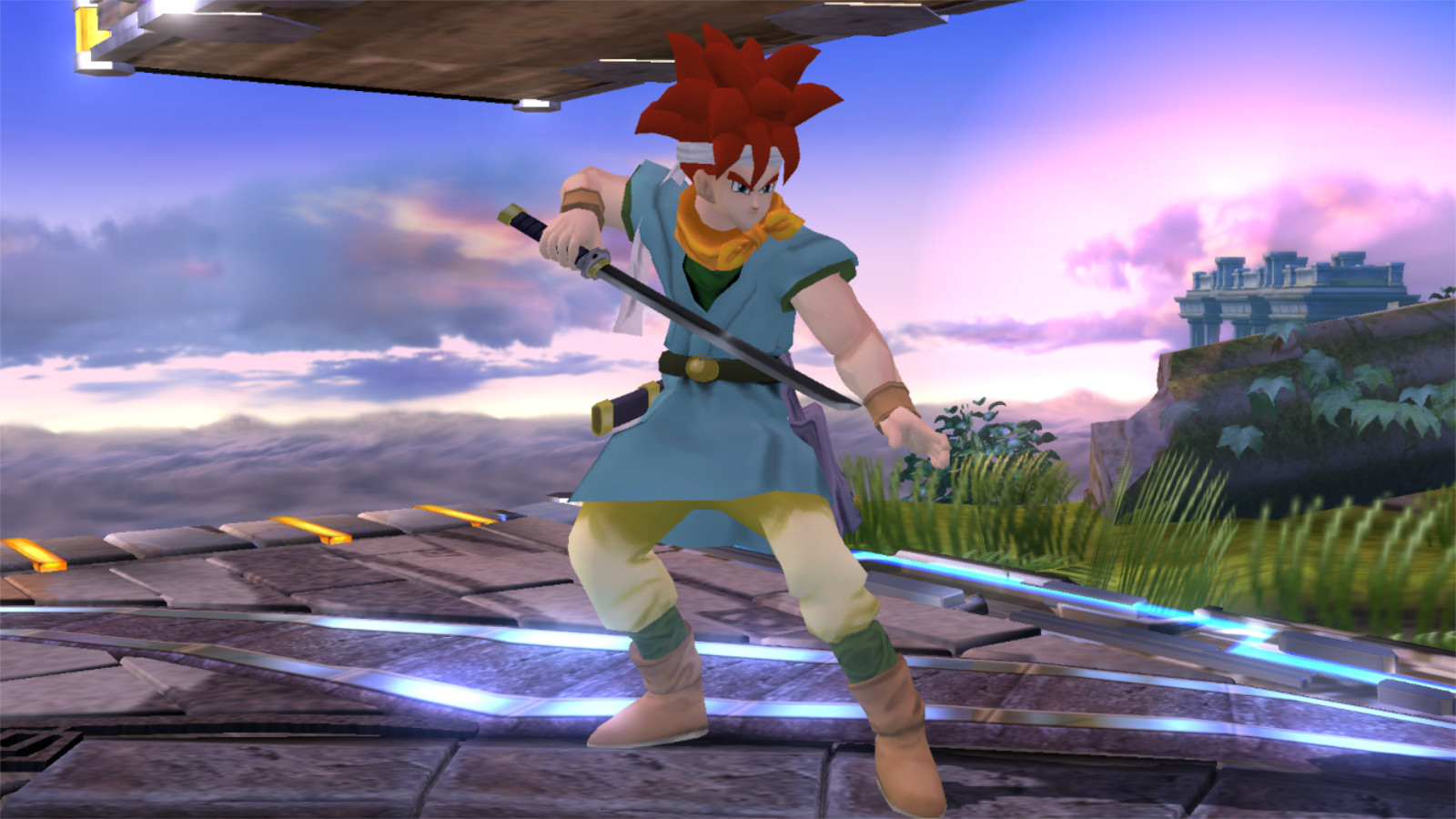 Crono (Chrono Trigger) Mod for Super Smash Bros. (Wii U) | SSB4U Mods