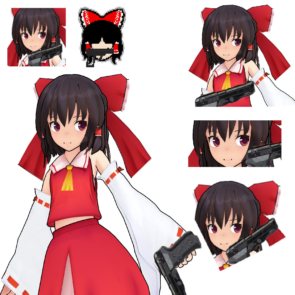 Touhou Reimu ZSS Mod for Super Smash Bros. Ultimate | SSBU Mods