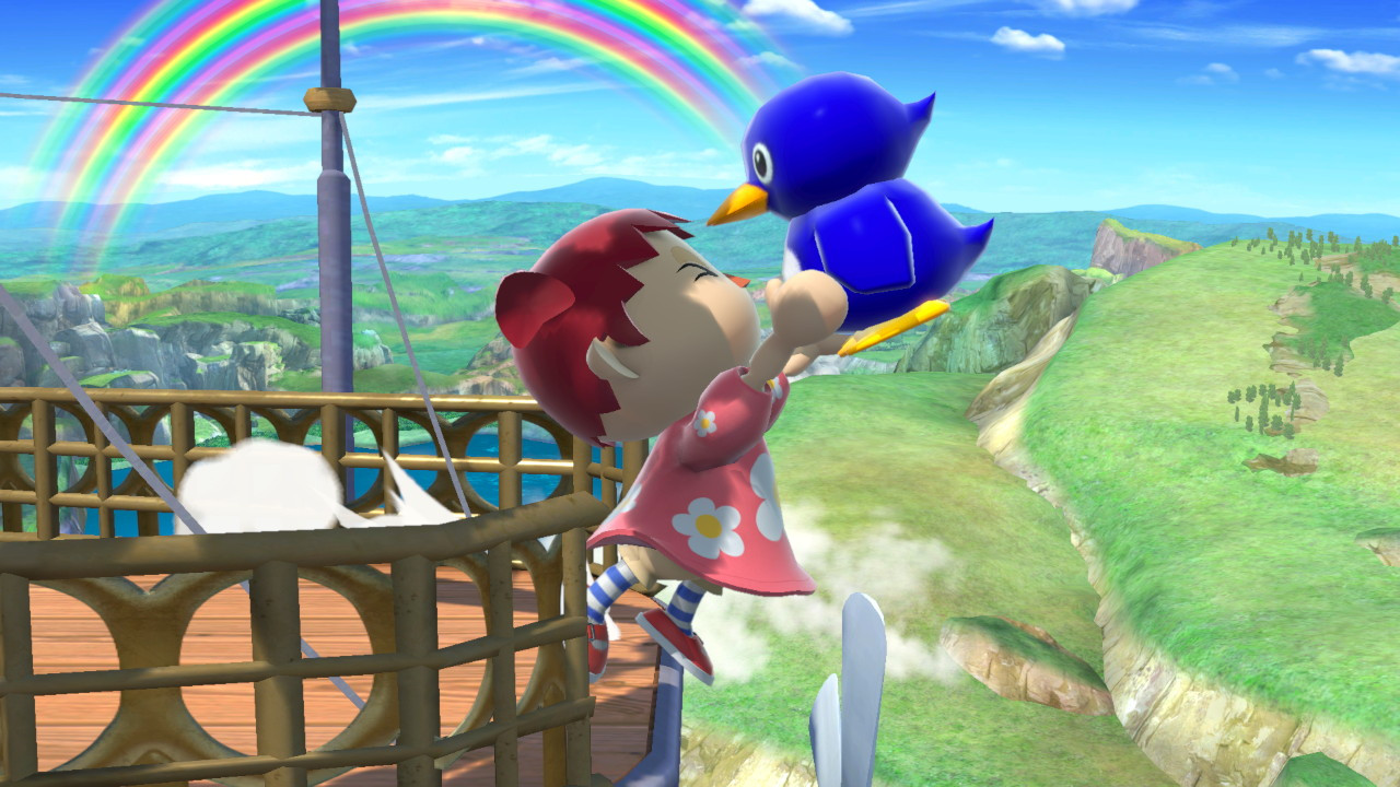 SM64 Penguin for Villager Mod for Super Smash Bros. Ultimate | SSBU Mods