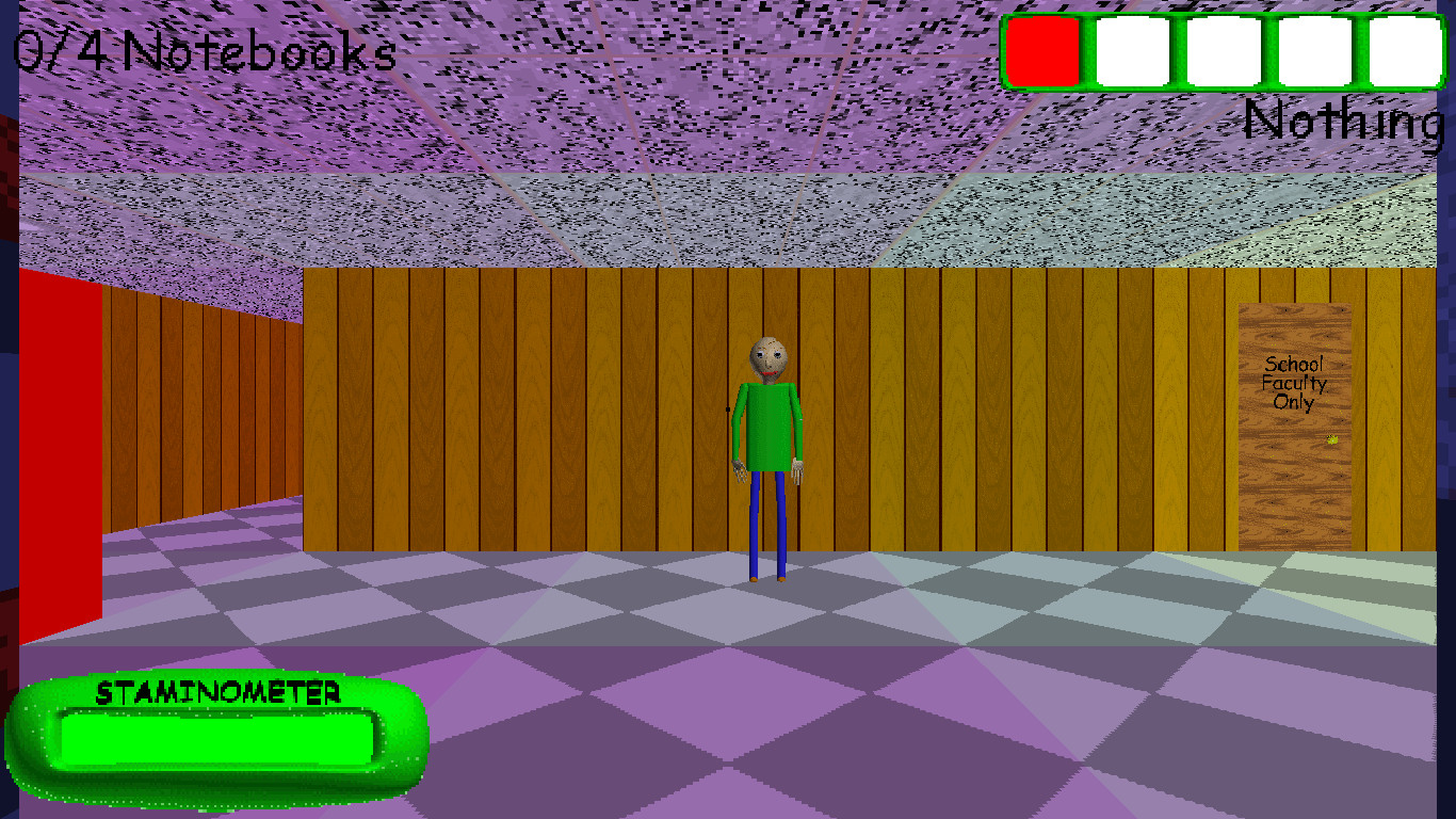 Baldi's Basics Plus w/ RANDOMLY GENERATED COLORS! [Baldi's Basics] [Mods]