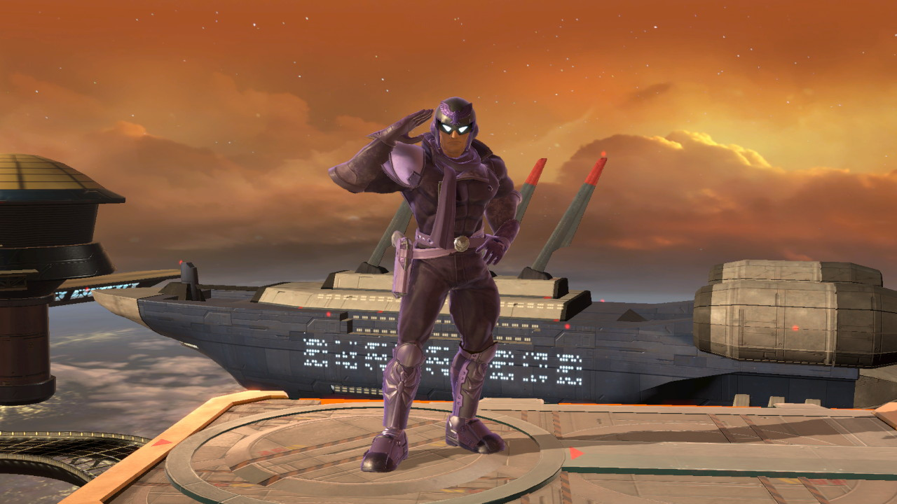 Black Shadow Captain Falcon Mod for Super Smash Bros. Ultimate | SSBU Mods