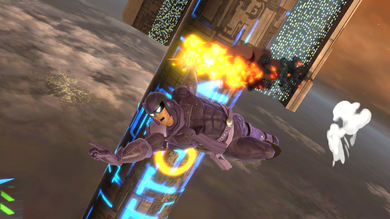 Black Shadow Captain Falcon Mod for Super Smash Bros. Ultimate | SSBU Mods