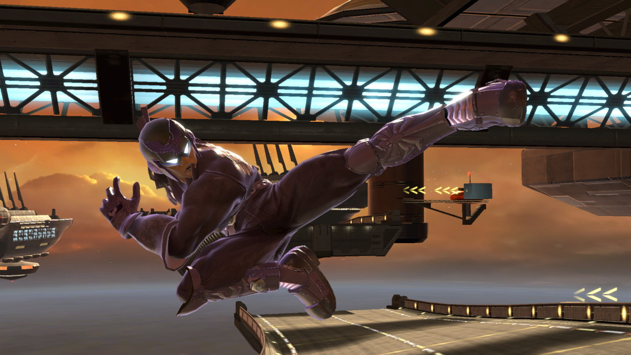 Black Shadow Captain Falcon Mod for Super Smash Bros. Ultimate | SSBU Mods