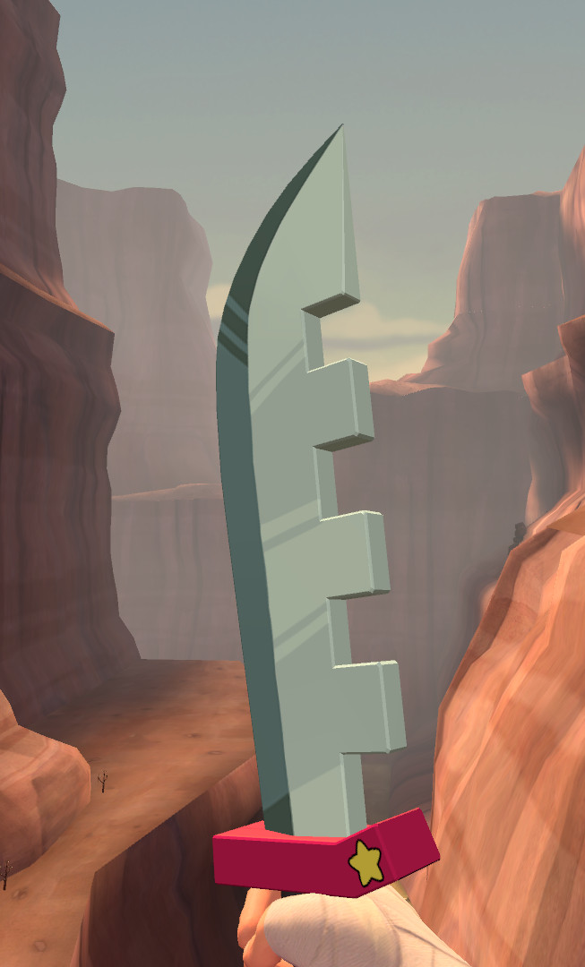 Annie of the stars style Prinny machete Mod for Team Fortress 2 | TF2 Mods
