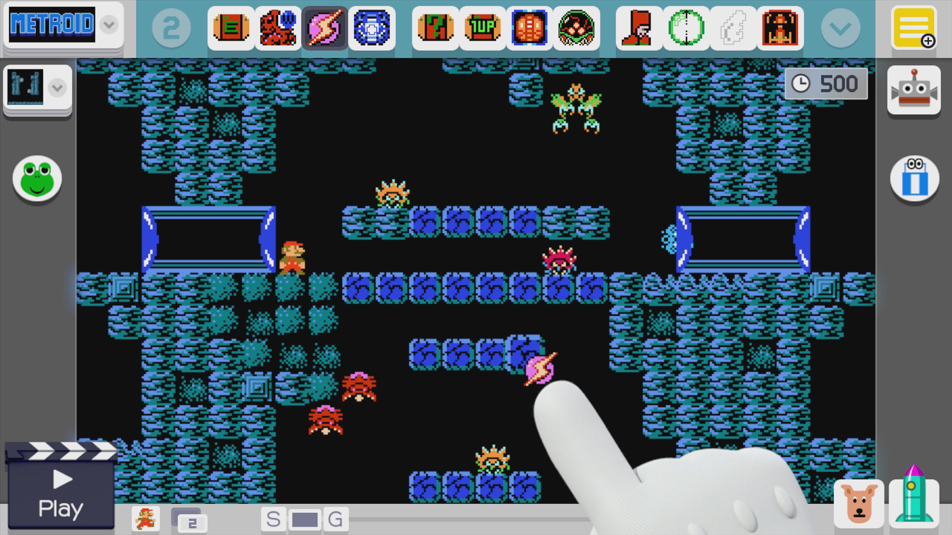 The Metroid Mod Mod for Super Mario Maker | SMM Mods