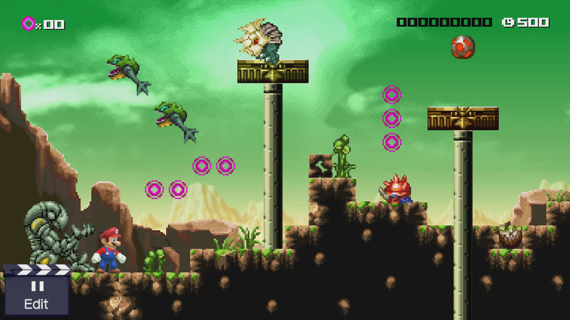 The Metroid Mod Mod for Super Mario Maker | SMM Mods