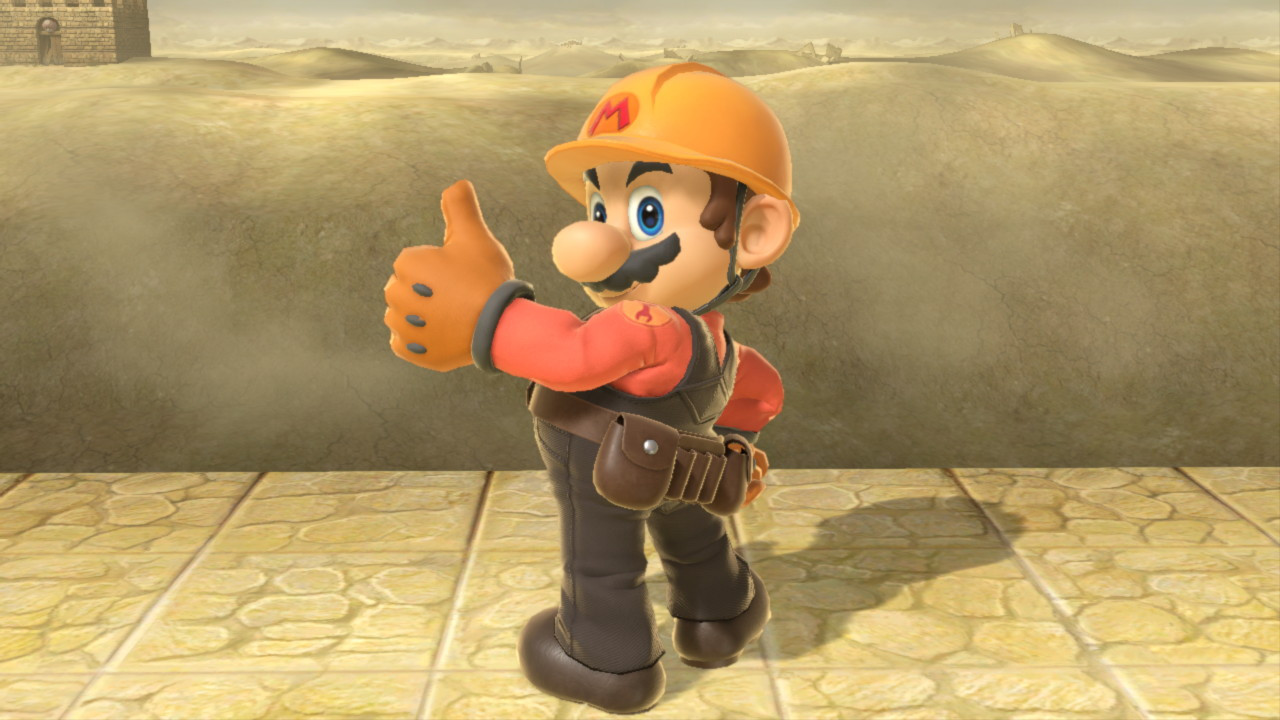 Engineer Mario Mod for Super Smash Bros. Ultimate | SSBU Mods