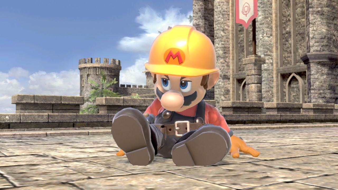 Engineer Mario Mod for Super Smash Bros. Ultimate | SSBU Mods