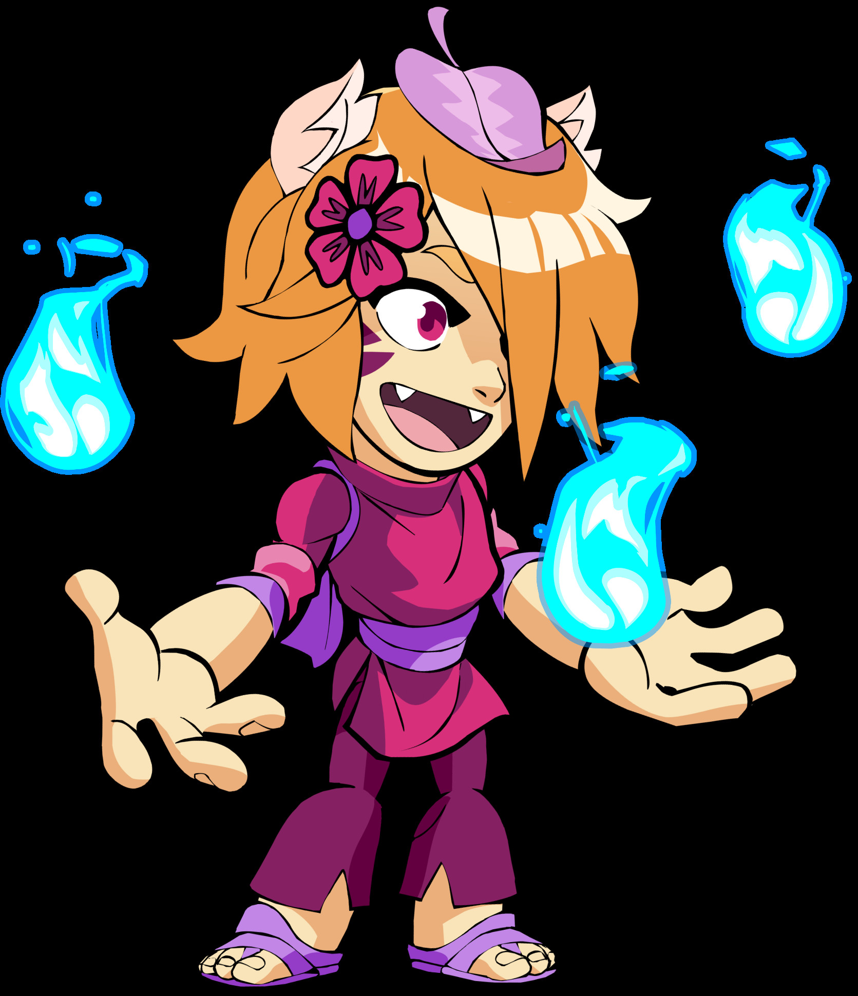 Lil'flower for Lil'miko Mod for Brawlhalla | BHalla Mods