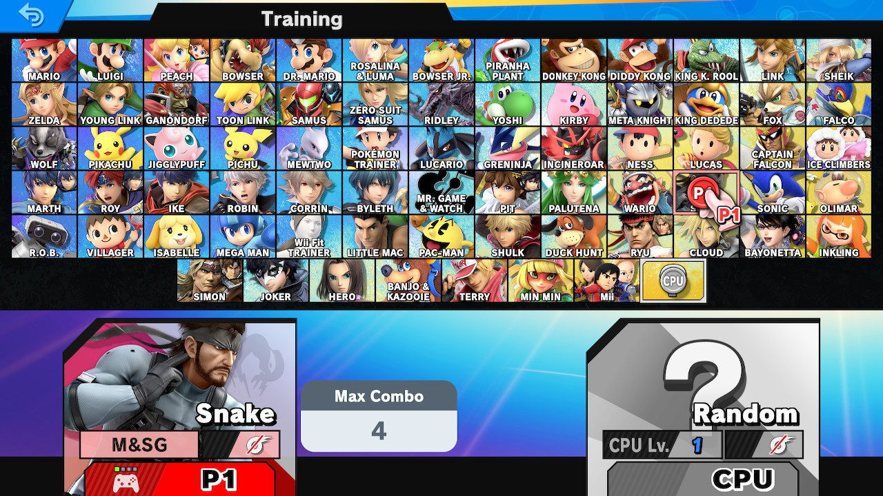 FOX Unit Metal Gear Series Symbol Mod for Super Smash Bros. Ultimate ...