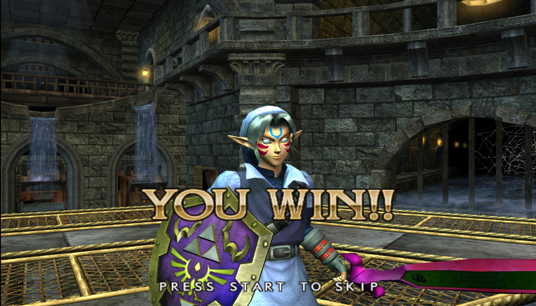 Fierce Deity Link Mod for SoulCalibur II (GameCube) | SCII Mods