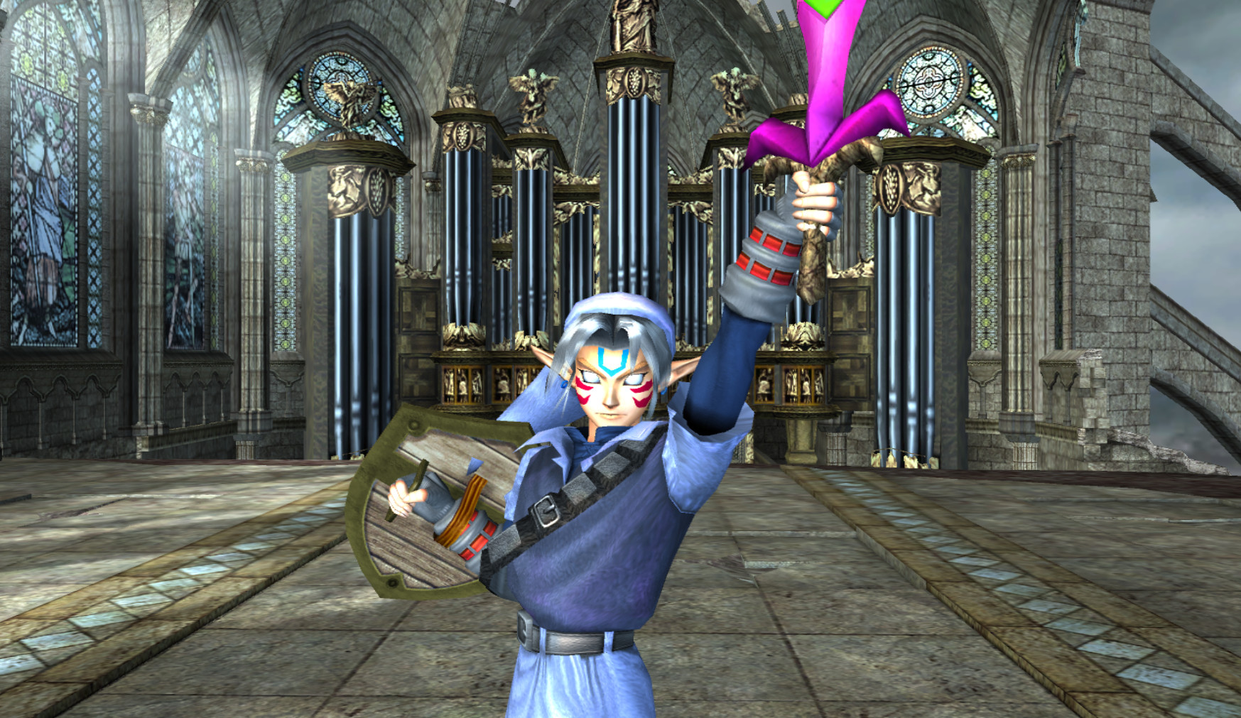 Fierce Deity Link Mod for SoulCalibur II (GameCube) | SCII Mods