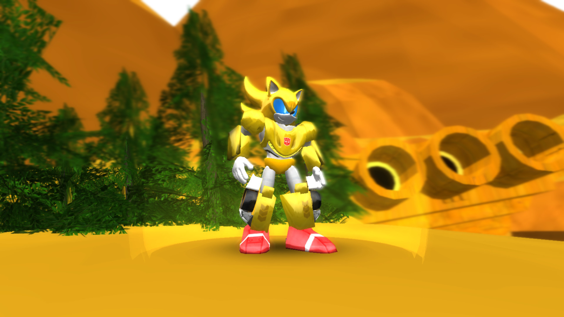 Autobot Sonic: Remastered! Mod for Sonic World | SW Mods