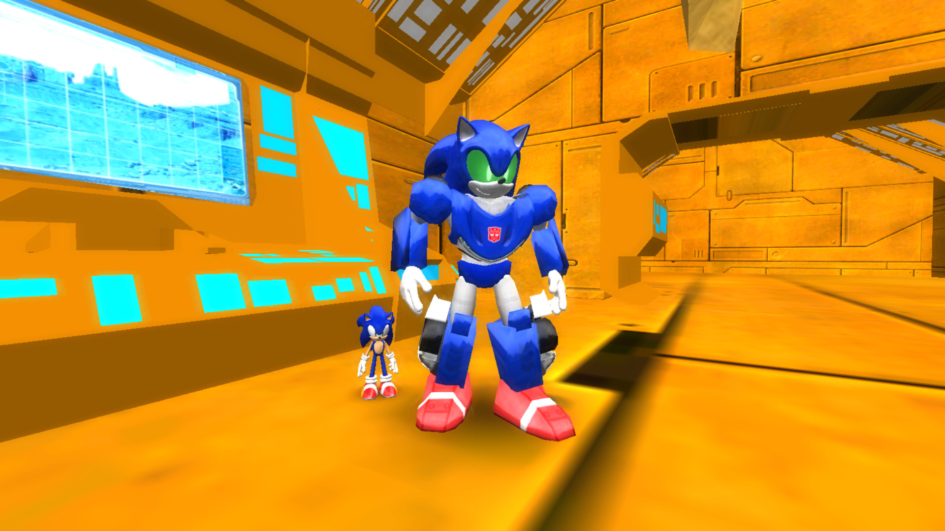 Autobot Sonic: Remastered! Mod for Sonic World | SW Mods