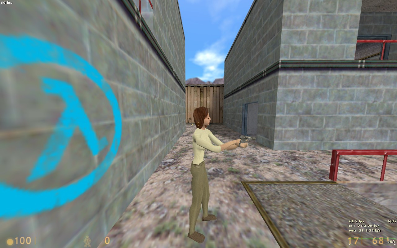 HL2 Mossman for HL1 Mod for Half-Life | HL Mods