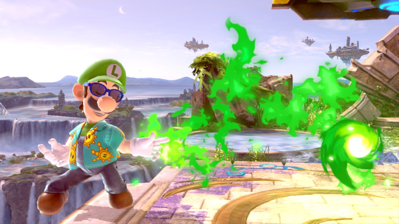 Sunshine Luigi Mod for Super Smash Bros. Ultimate | SSBU Mods