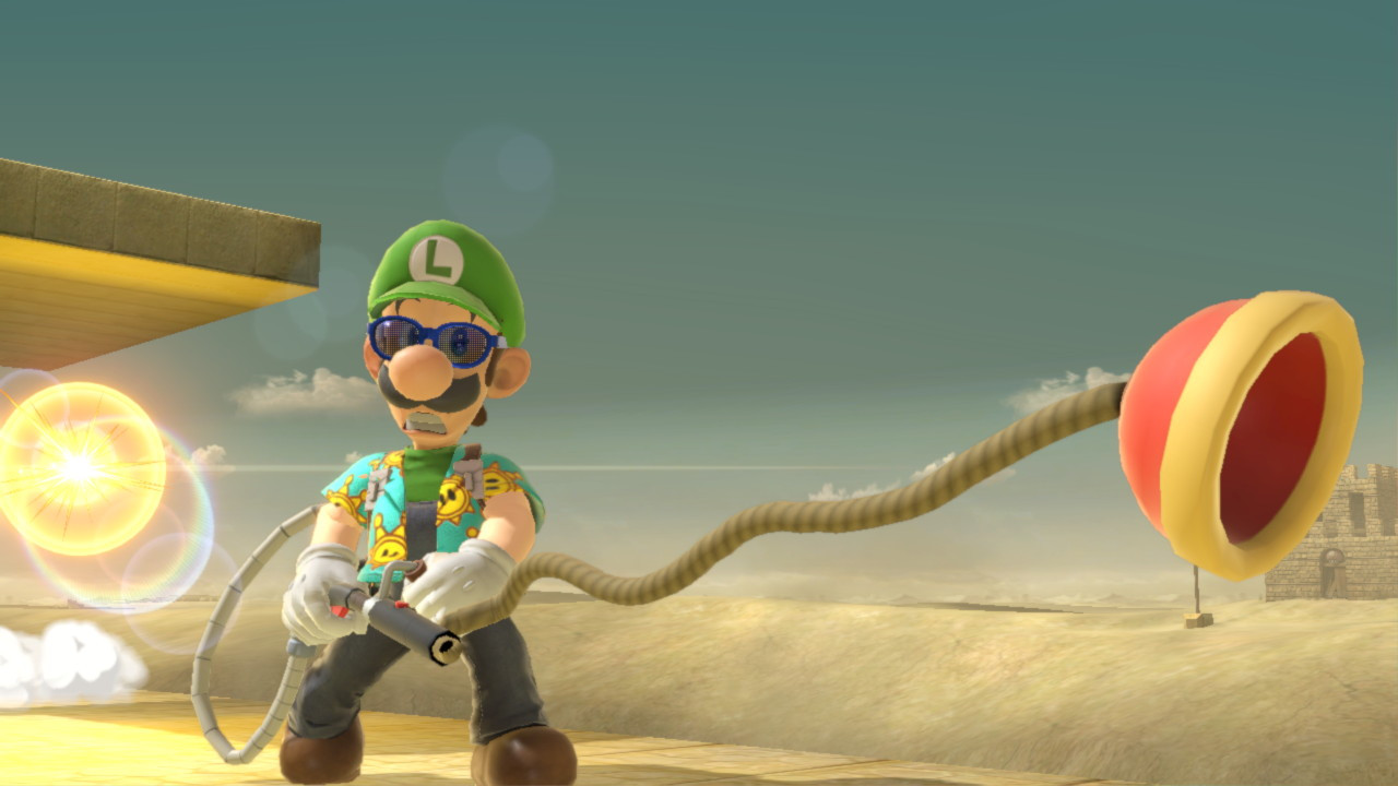 Sunshine Luigi Mod for Super Smash Bros. Ultimate | SSBU Mods