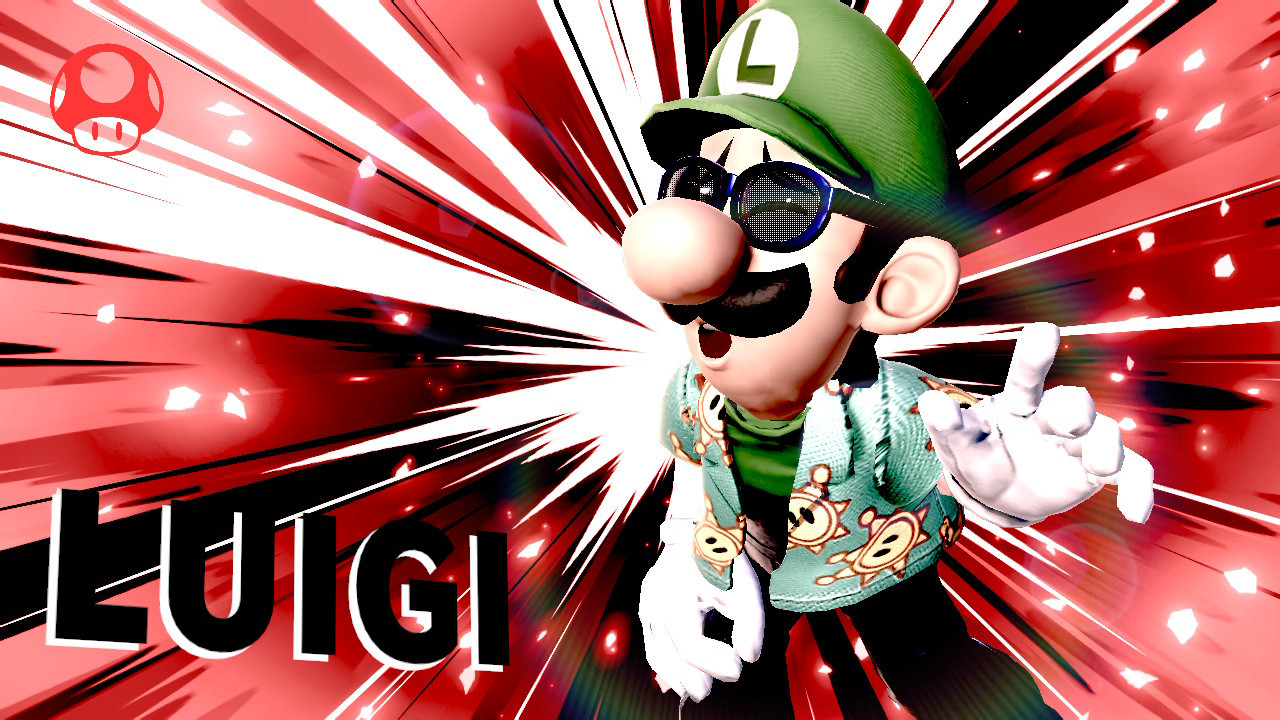 Sunshine Luigi Mod for Super Smash Bros. Ultimate | SSBU Mods