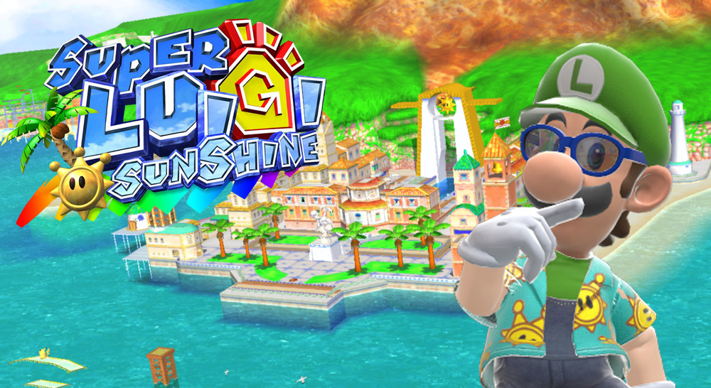 Sunshine Luigi Mod for Super Smash Bros. Ultimate | SSBU Mods