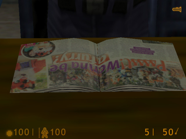 Furry Magazine for Wrangler Mod for Half-Life: Blue Shift | HL:BS Mods