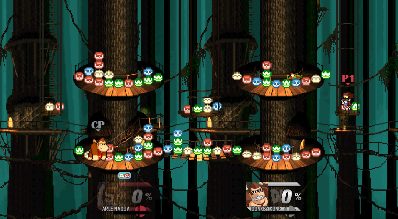 Treetop Town / Rope Bridge Rumble Mod for Super Smash Bros. Crusade ...
