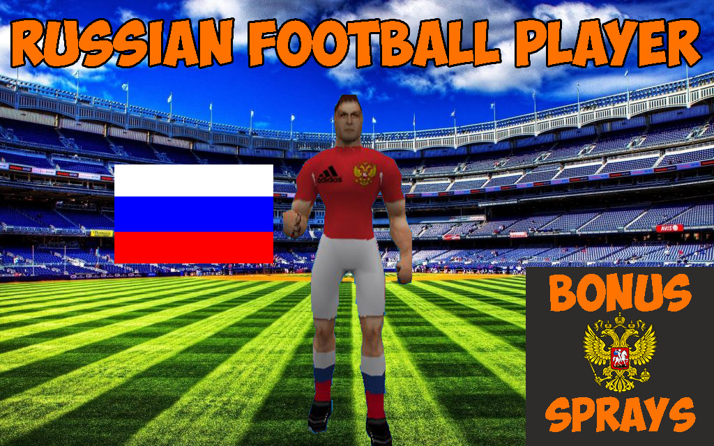 Russia football player Mod for Half-Life | HL Mods