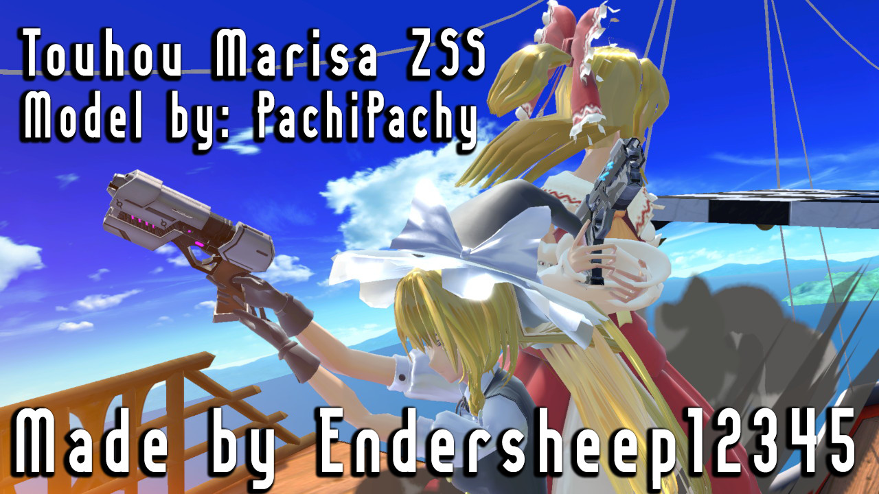 Touhou Marisa ZSS Mod for Super Smash Bros. Ultimate | SSBU Mods