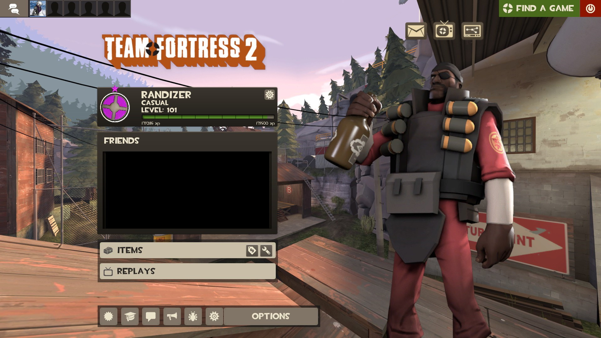 Randizer's Simple Menu Backgrounds Mod for Team Fortress 2 | TF2 Mods