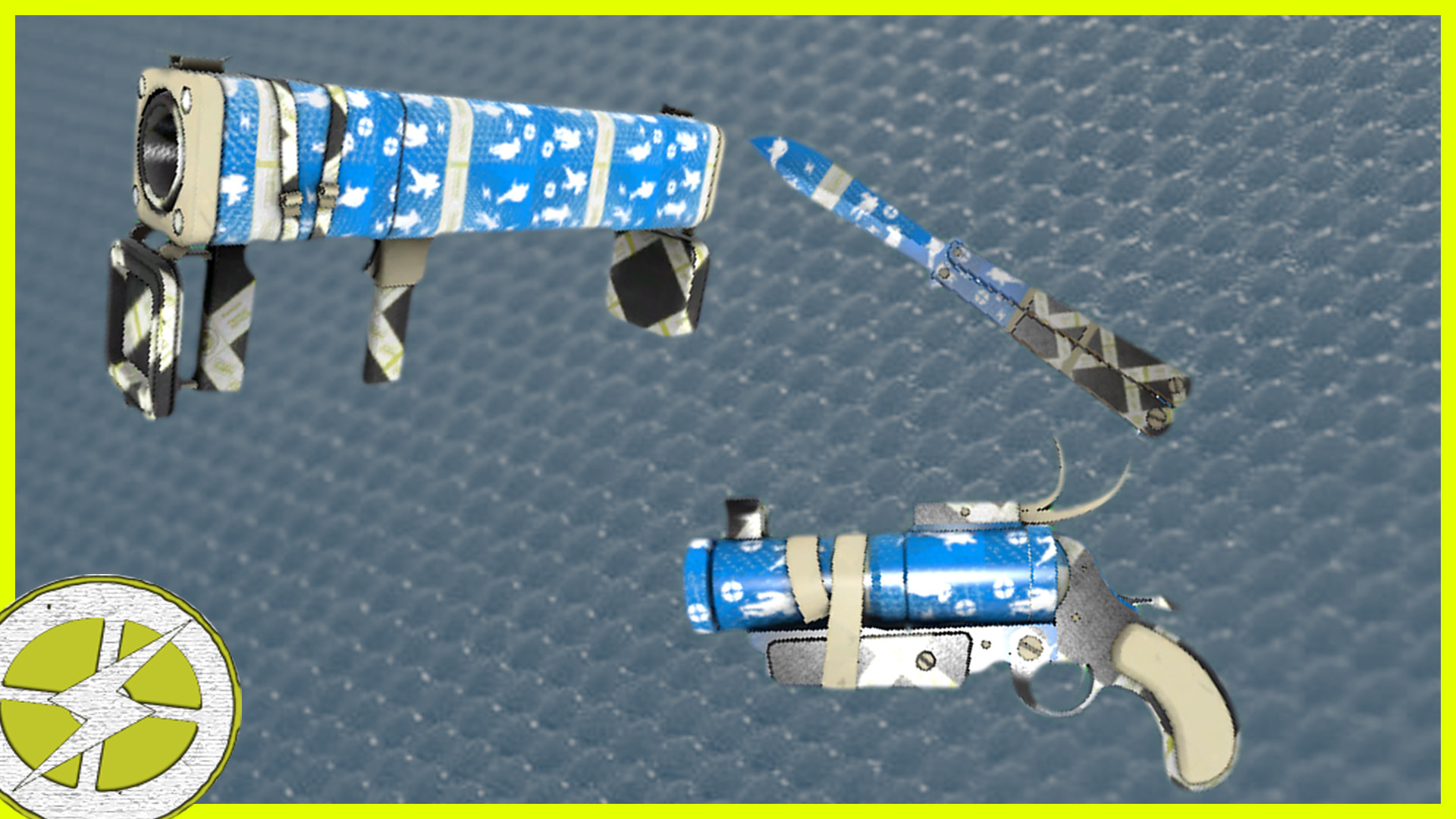 [WARPAINT] Warning! Fragile Weapons [Team Fortress 2] [Mods]